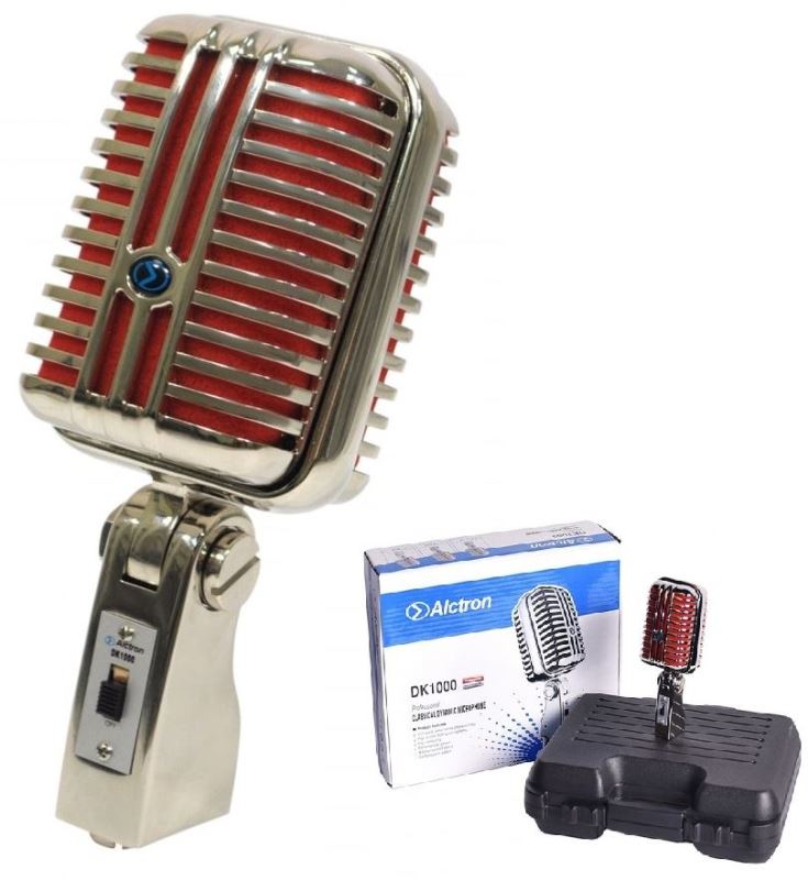 Alctron DK1000 R Red Vintage Professional Classical Dynamic Retro ...
