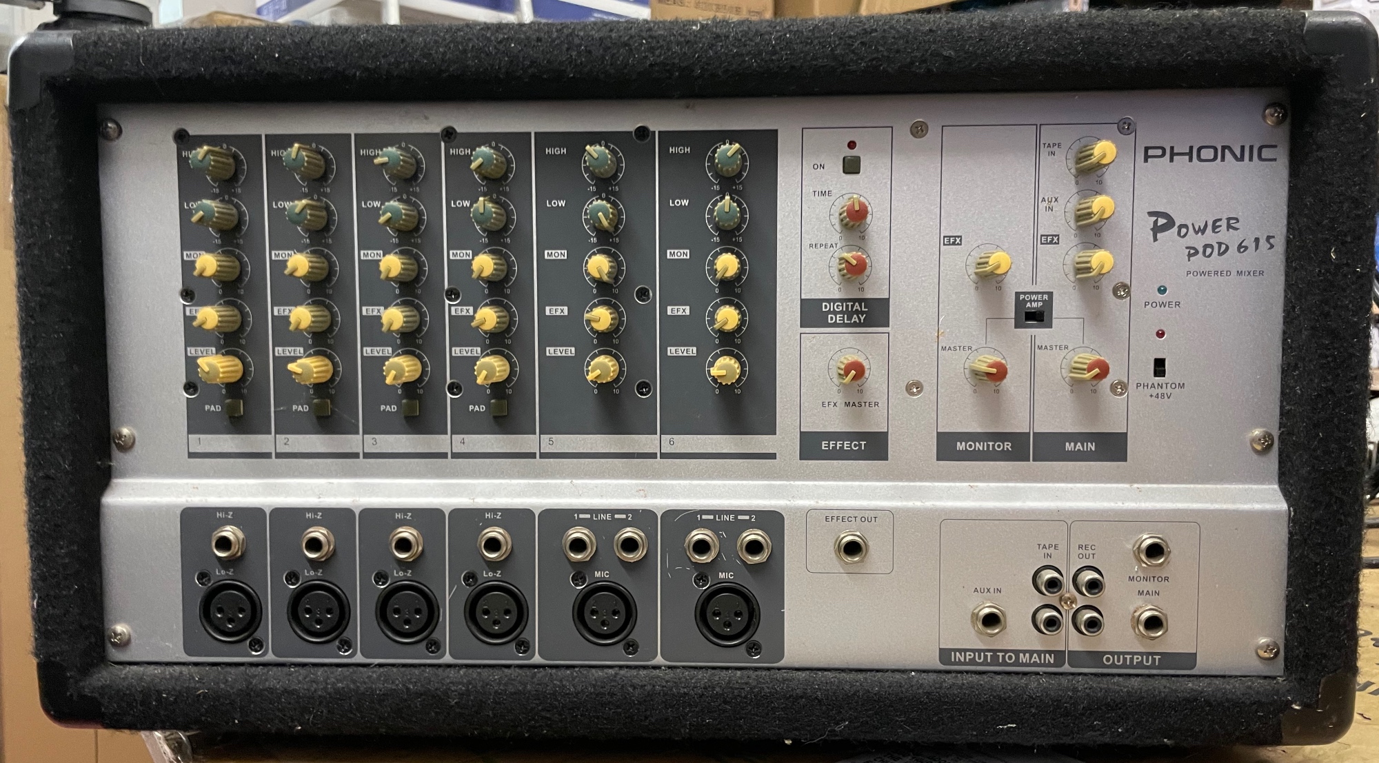 USED Phonic Power Pod 615