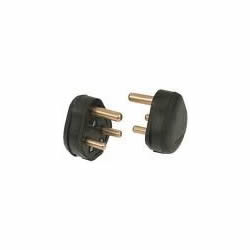 15A Duraplug Plug P153 Black rubber